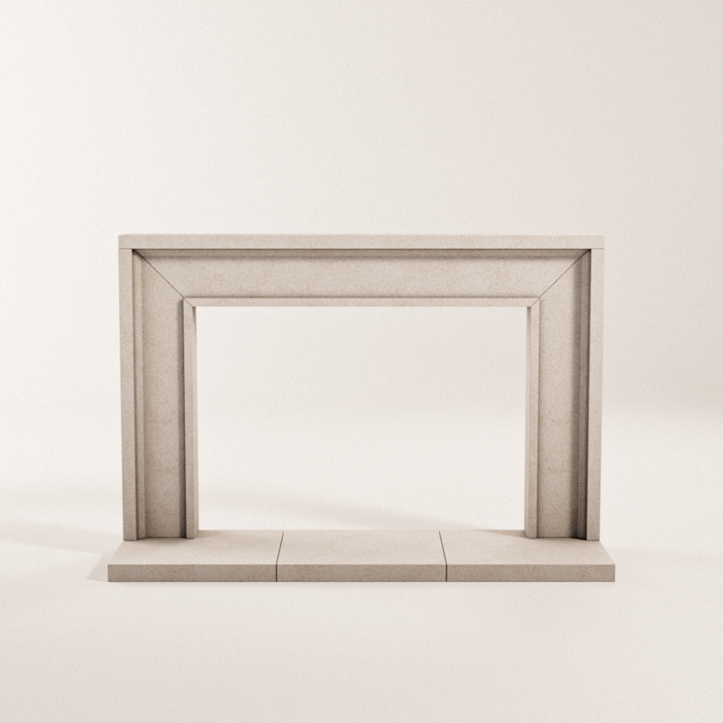 Rustic Nook Cast Stone Fireplace Mantel Surround | ColMex Cast Stones